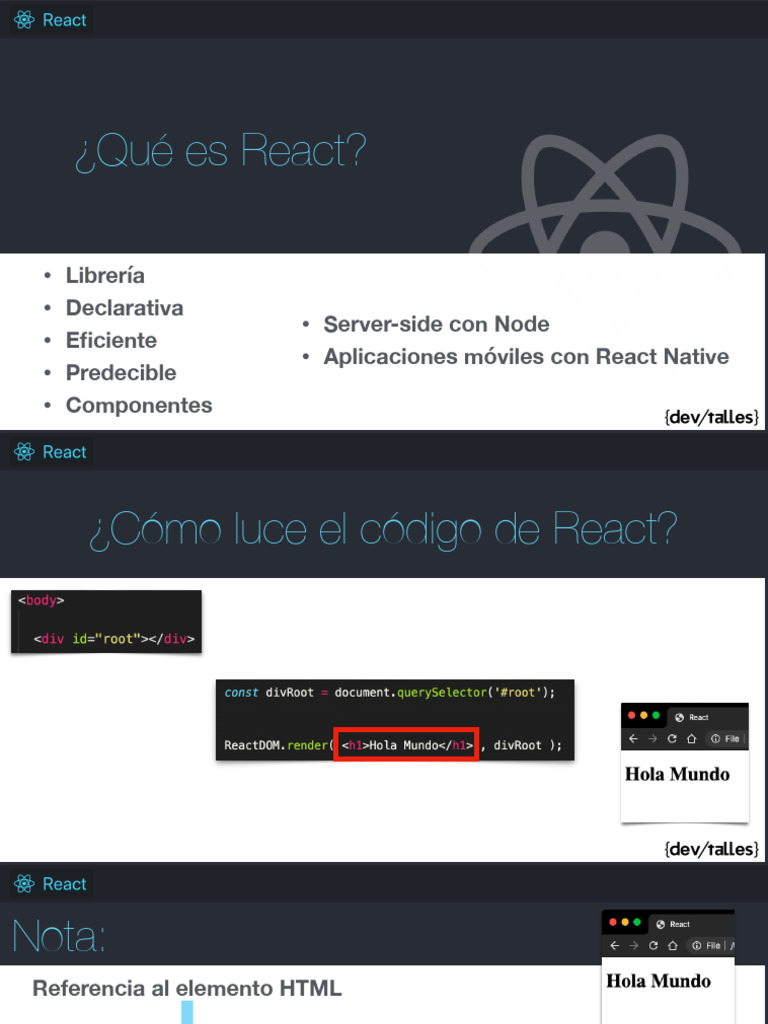 React | PDF | HTML | Informática