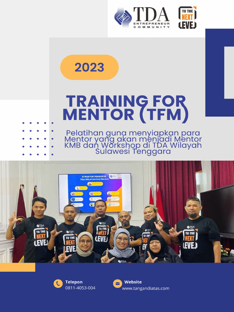 Proposal Kegiatan TFM TDA 8.0 Wilayah Sultra | PDF