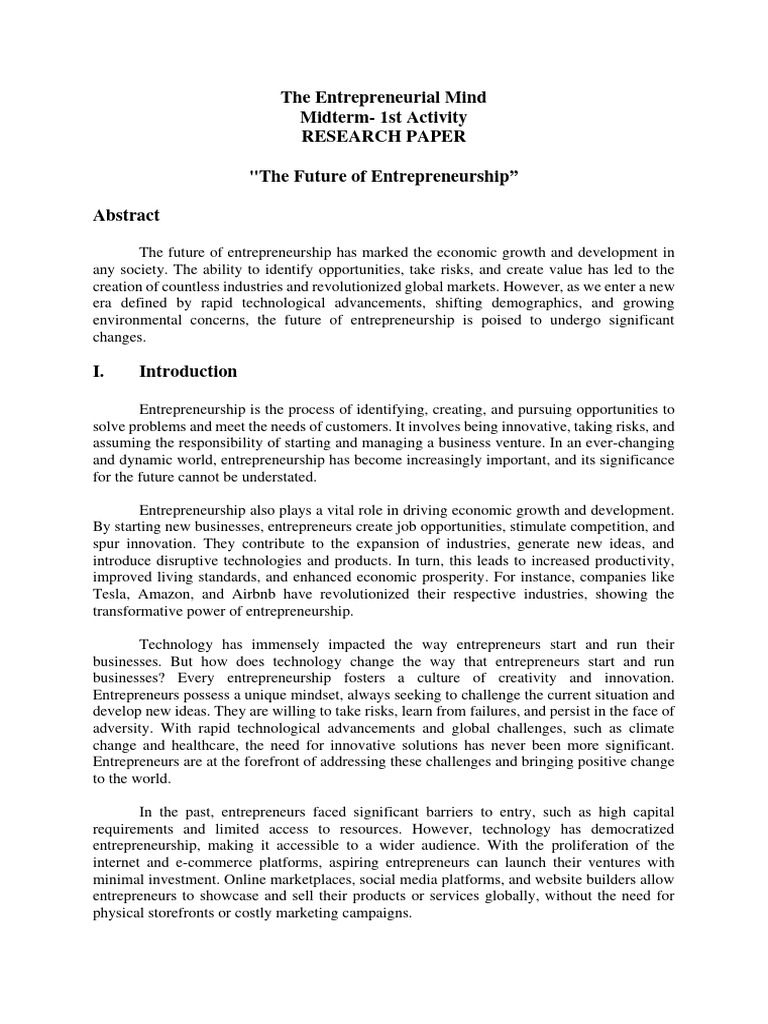 Castronuevo, Rogelio Iii - Tem Act. 1 Midterm | PDF | Entrepreneurship | Innovation