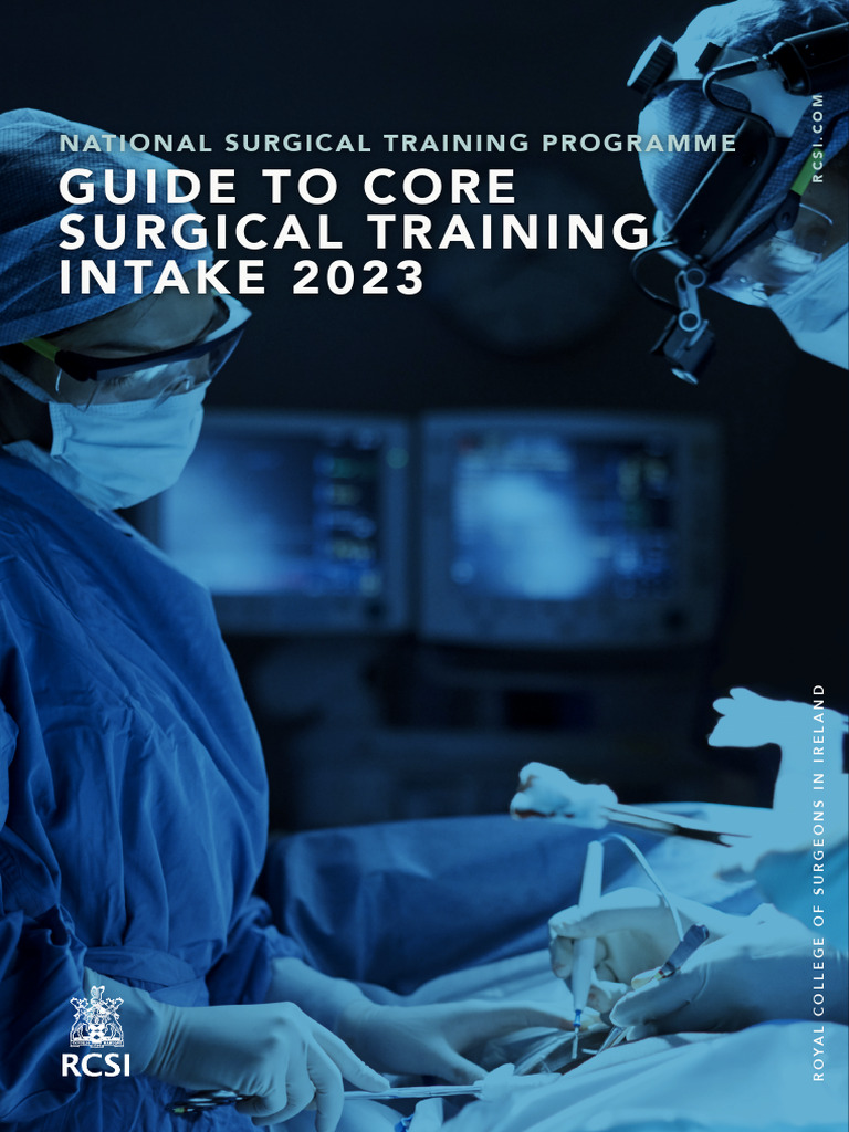 Core Surgical Training Guide 2023 | PDF | Medical School | Computing