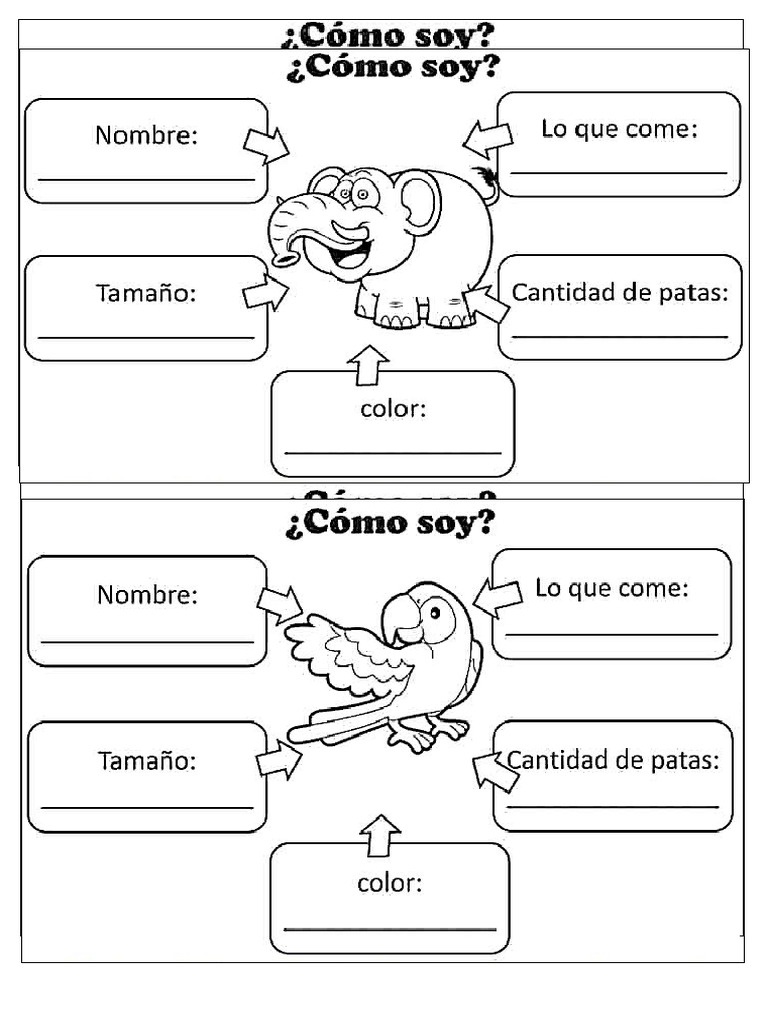 Descripcion de Animales | PDF