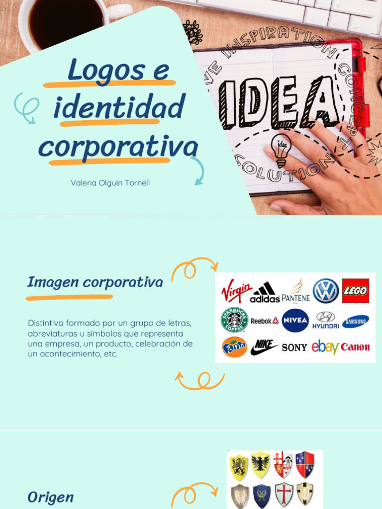Logos e Identidad Corporativa: Guía Completa | PDF | Marca | Logos