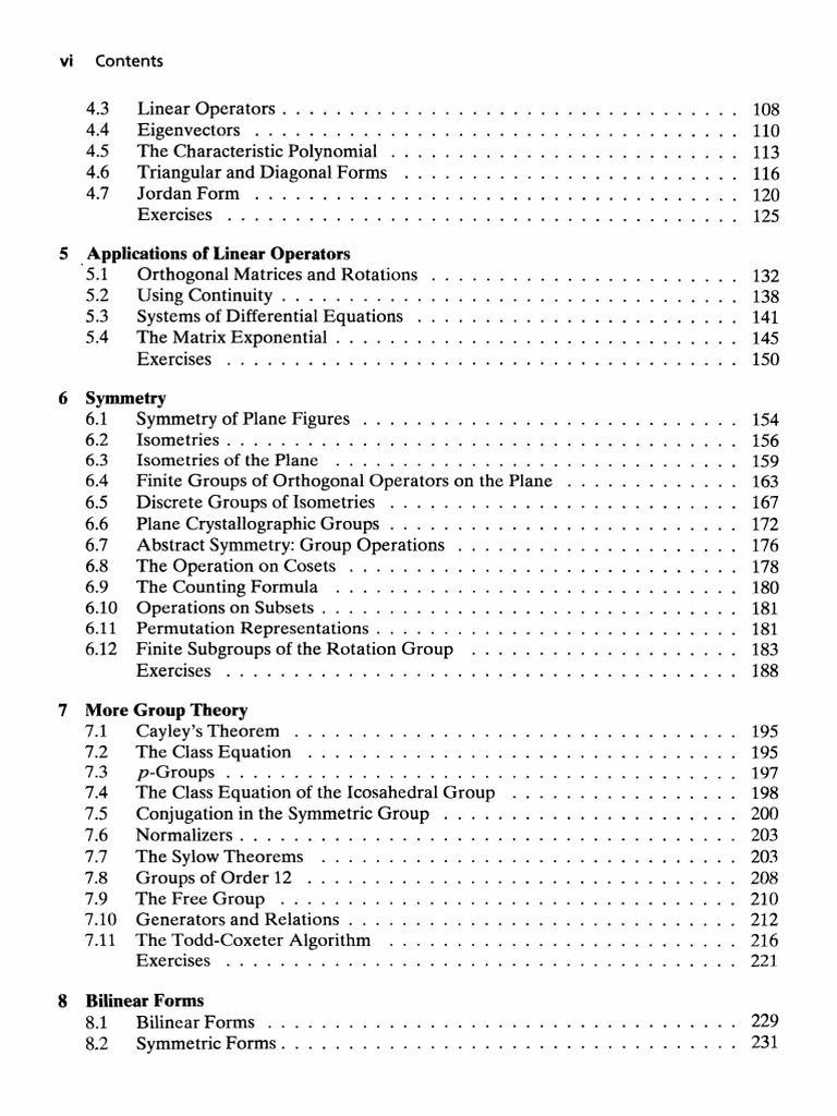 Linear Operators and Group Theory Guide | PDF | Group (Mathematics ...