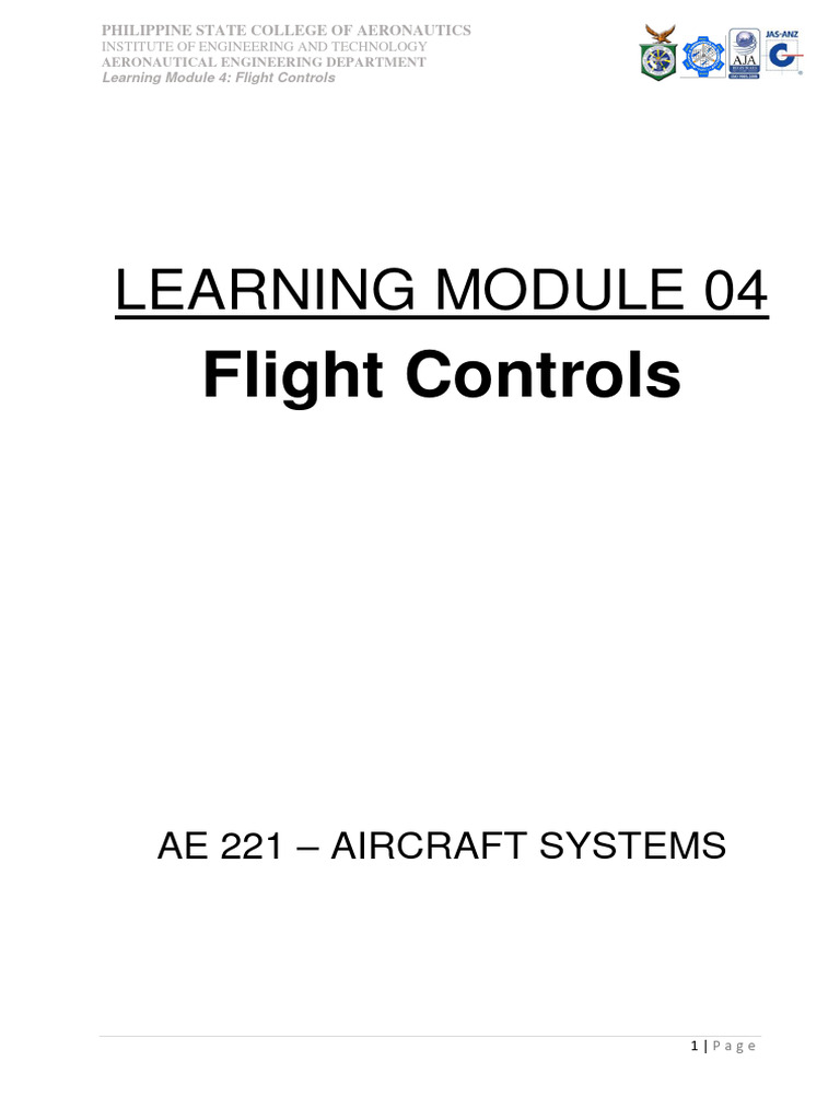 Aeronautical Flight Controls Guide | PDF | Flight Control Surfaces ...