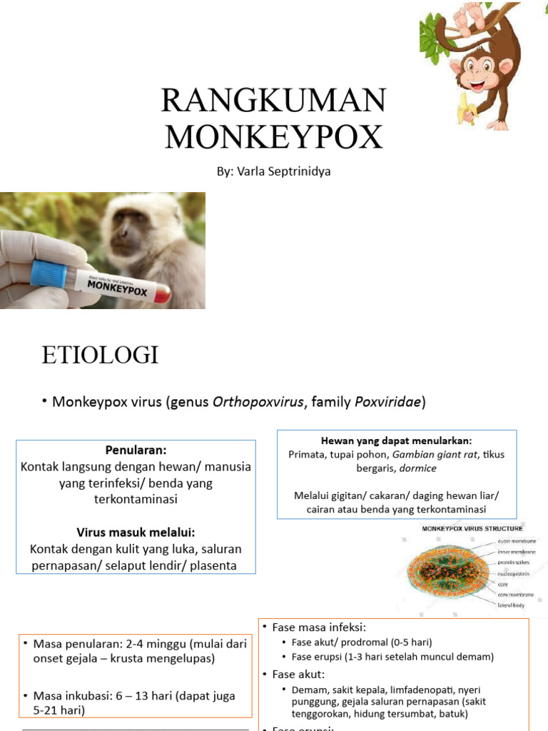 Rangkuman Monkeypox | PDF | Pengembangan Diri | Sains & Matematika