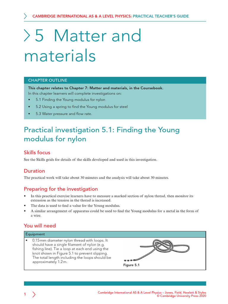 PTG Chapter 5 Asal Physics | PDF | Length