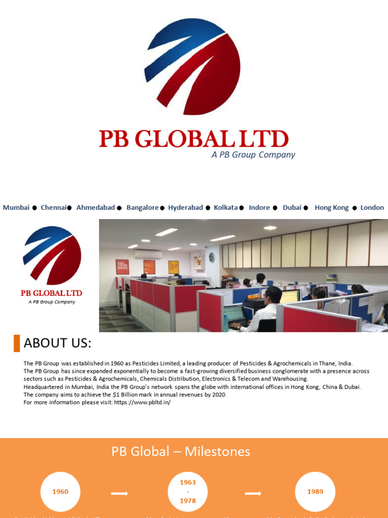 PB Global & Horra Presentation | PDF | Warehouse | Retail