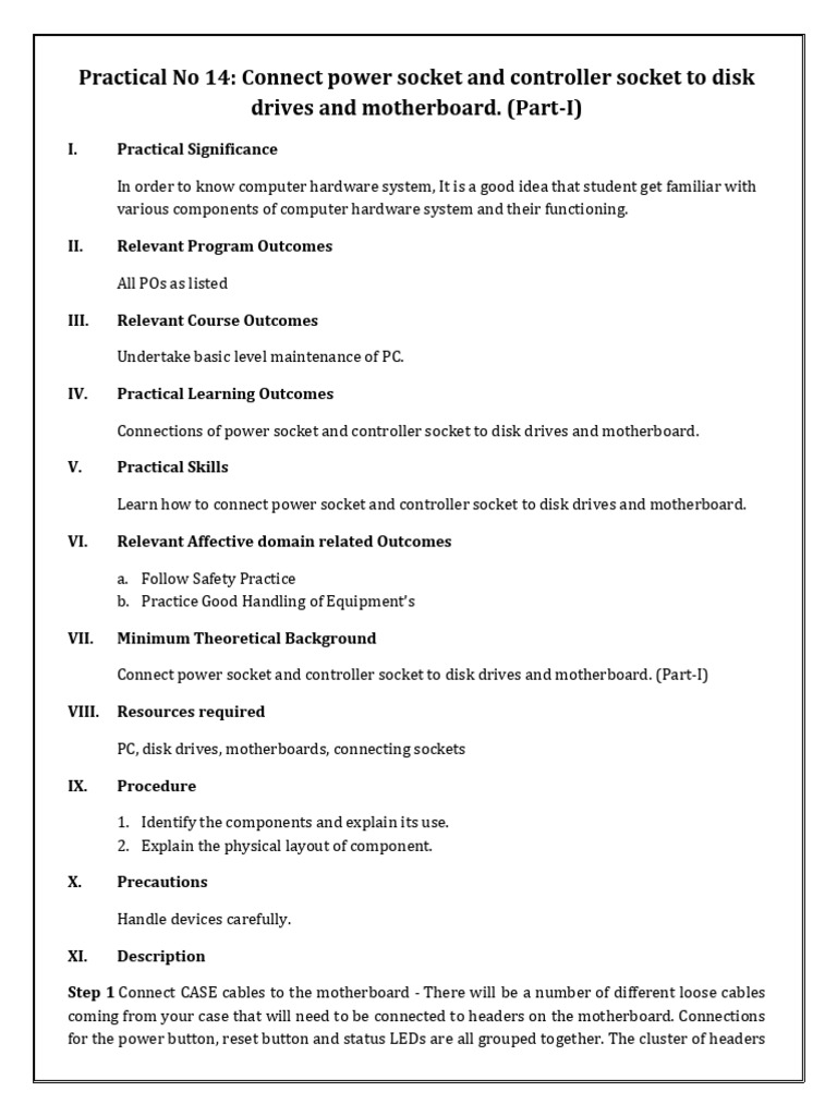 WPC Practical No. 14 | PDF | Electrical Connector | Personal Computers