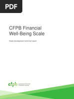 CFPB Financial Well-Being Scale Guide | PDF | Survey Methodology | Well ...