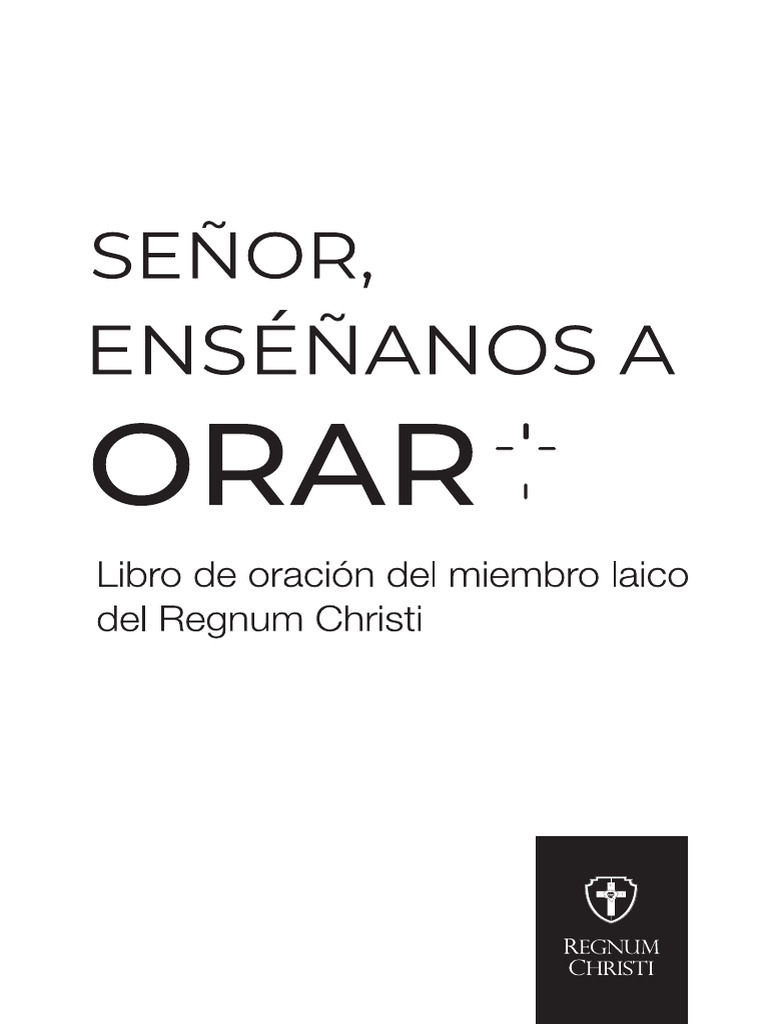 Señor Enseñanos A Orar | PDF | eucaristía | Oración