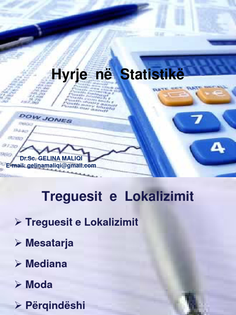 Ligjerata 4 Statistika | PDF