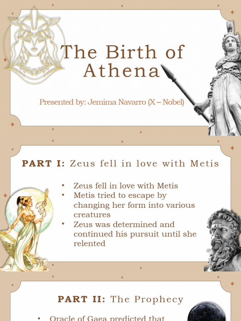 The Birth of Athena | PDF