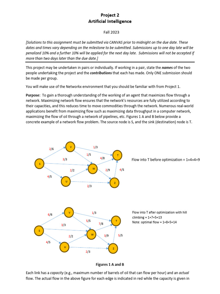 Fundemantal of AI - Project | PDF | Vertex (Graph Theory) | Mathematical Optimization