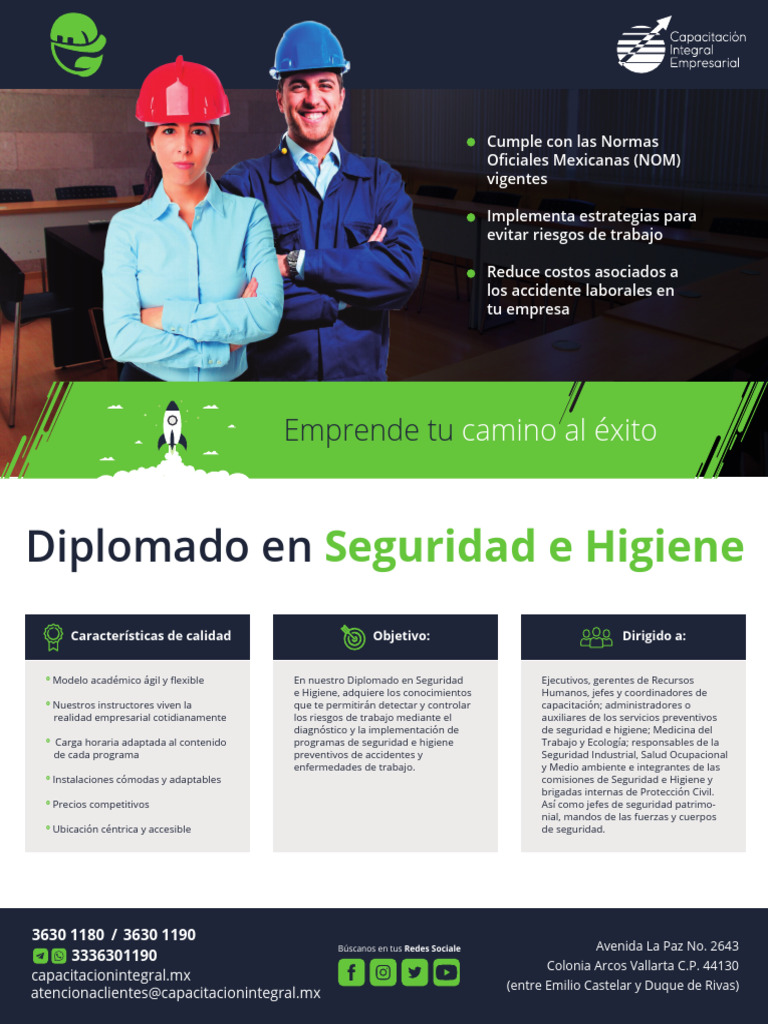 Diplomado en Seguridad e Higiene 2020 | PDF | Valores | Seguridad y salud ocupacional