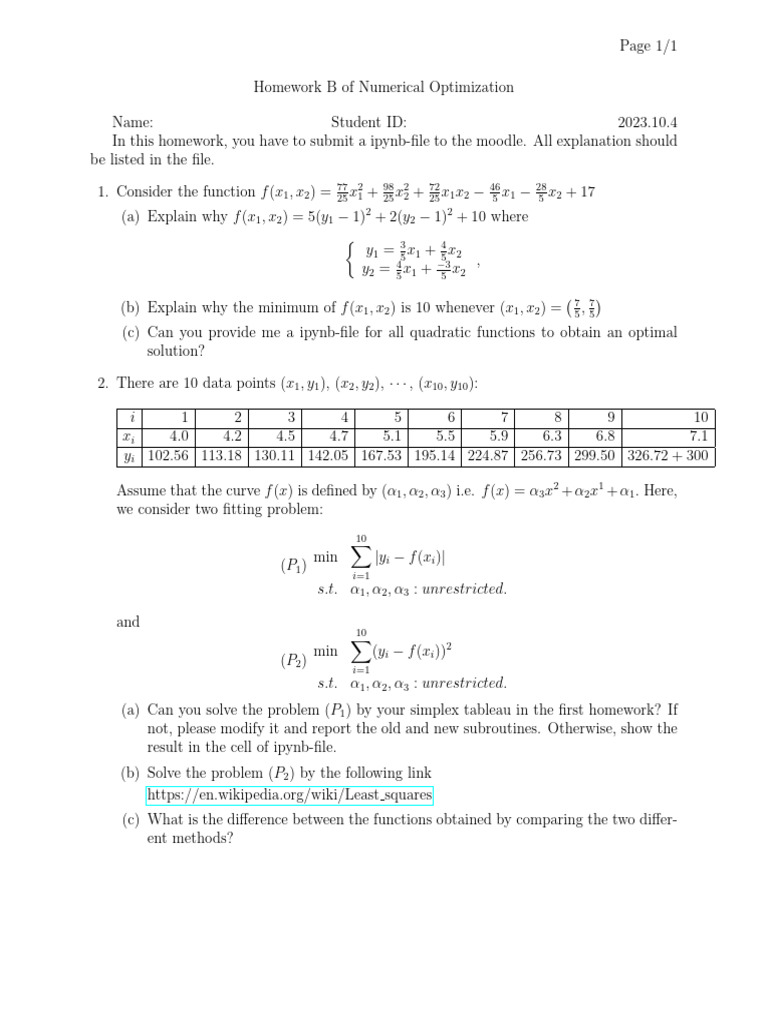 112 NO HW B | PDF | Numerical Analysis | Mathematics
