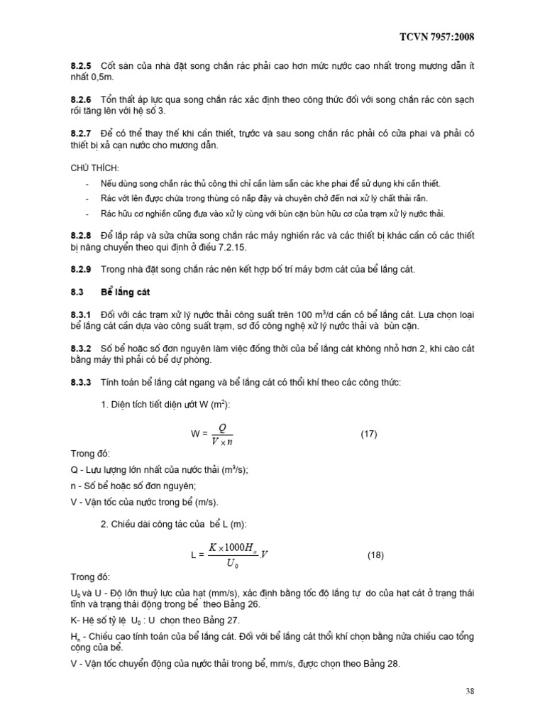 TCVN - 7957 - 2008 Be Lang Cat | PDF