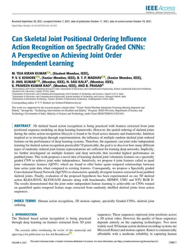 Journaluploads 498can Skeletal Joint Positional Ordering Influence ...