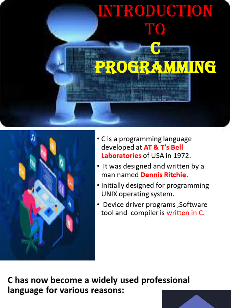 Computer Pragraming In C Language Unit 1 Pdf Computer Programming Compiler