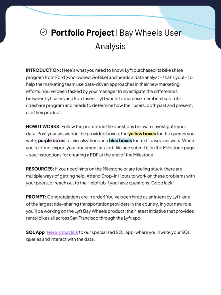 Portfolio Project Solution Sheet | PDF | Table (Database) | Histogram