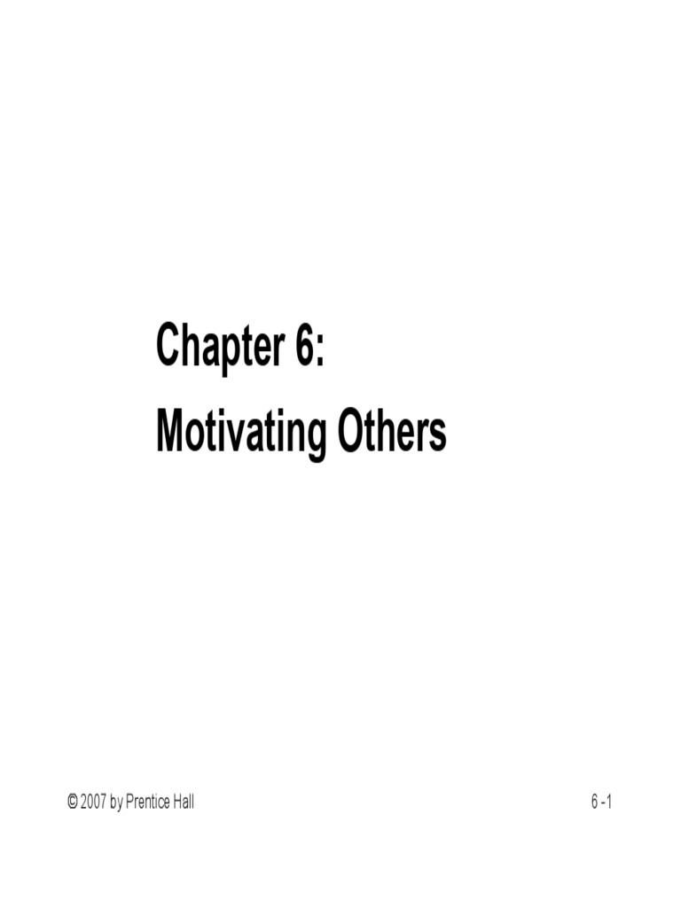 Whetten dms07 Student 06 | PDF | Motivational | Motivation