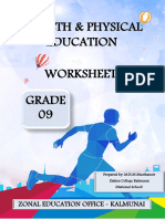 Grade 11 Health & Physical Education Guide | PDF | Force | Volleyball