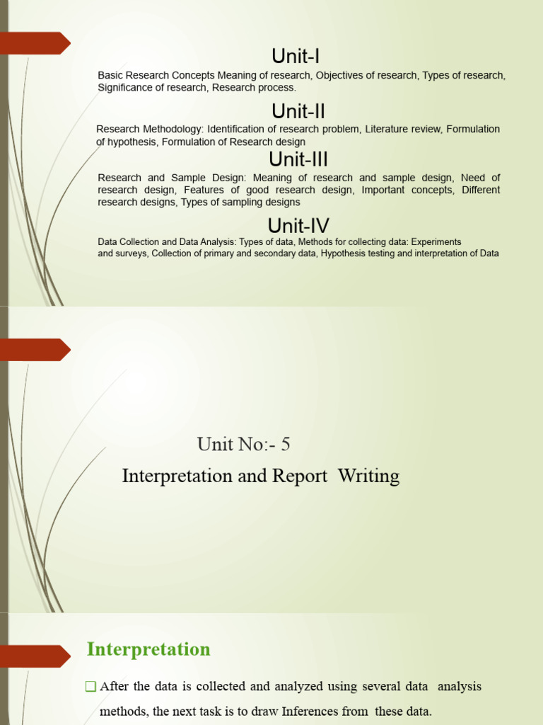 RM Unit-5 - AHK | PDF | Data | Data Analysis
