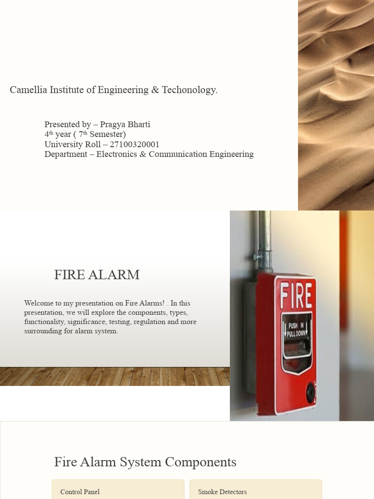 Fire Alarm | PDF | Safety | Hazards