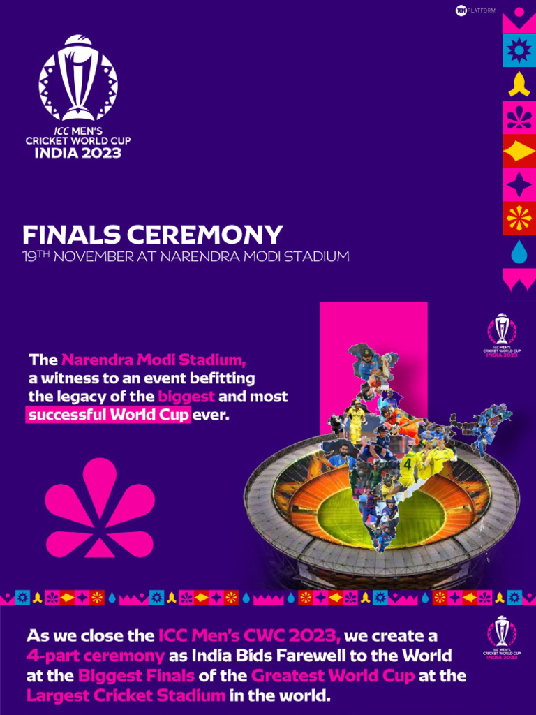 Icc Cwc Finals Ceremony Tcmp 231117 200929 Pdf