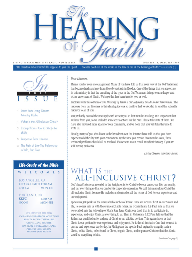 All Inclusive Christ | PDF | Jesus | Gospel Of John