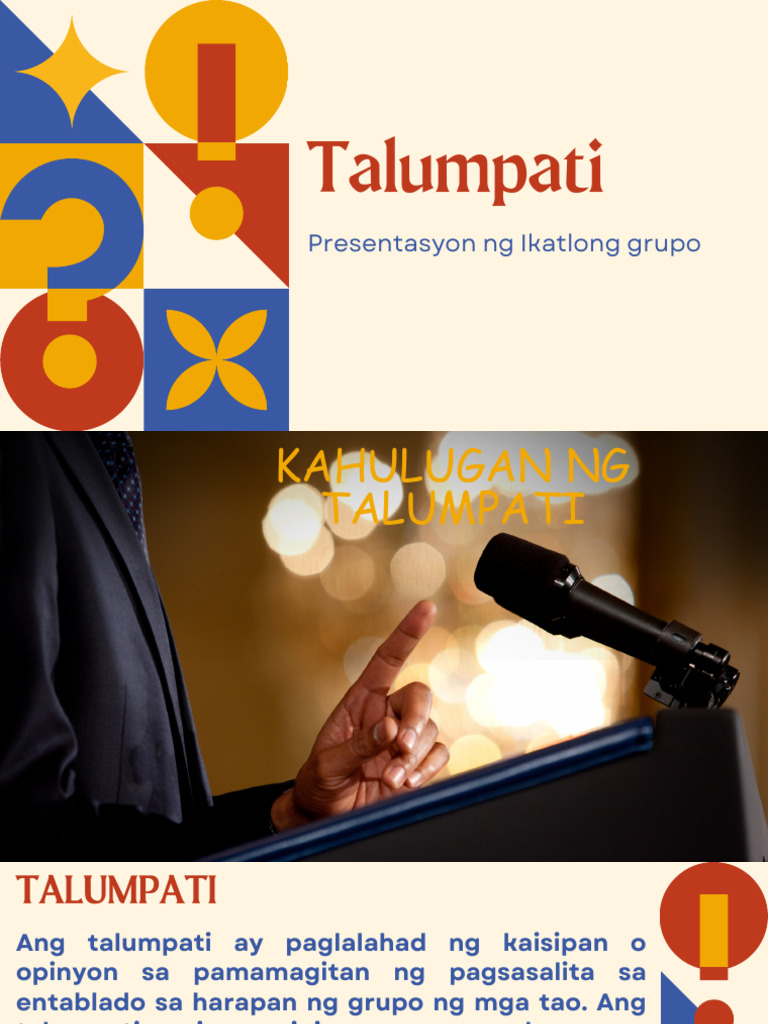 Talumpati | PDF