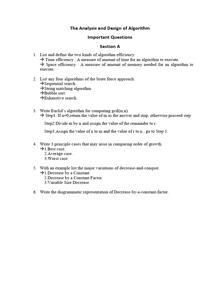 ADA Solved | PDF | Algorithms | Matrix (Mathematics) ADA Solved | PDF | Algorithms | Matrix (Mathematics)