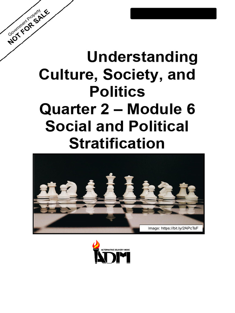 Ucsp11 q2 Mod6 Socialstratification v2 | PDF | Social Status | Social ...