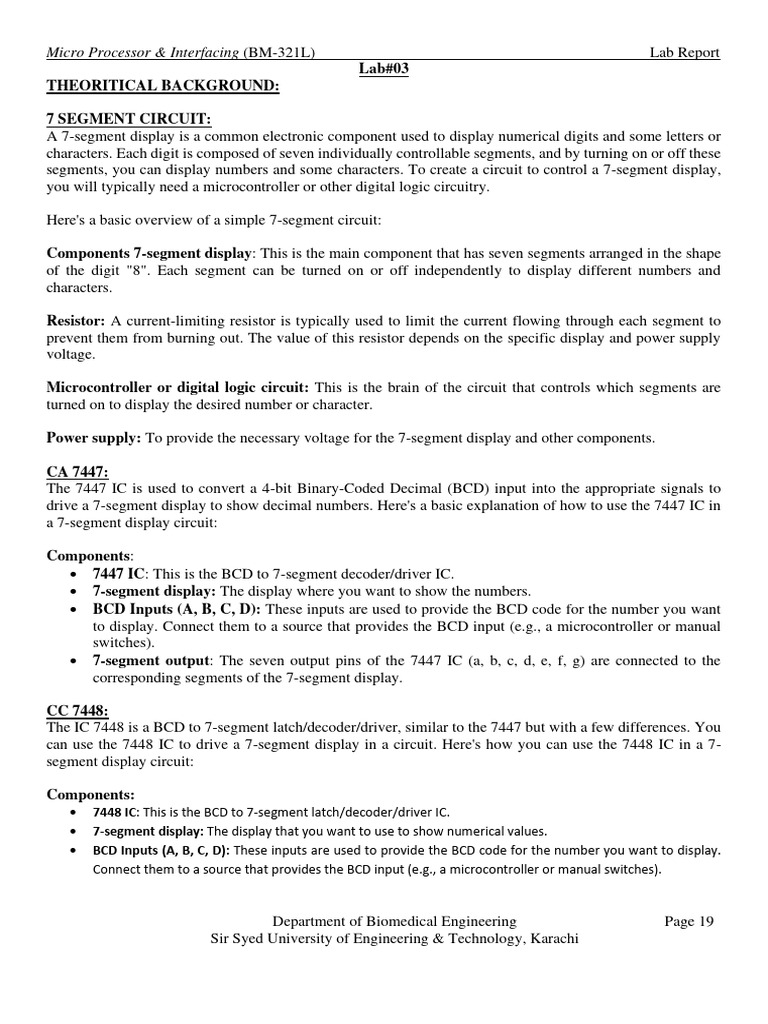 MPI4 | PDF | Electronic Circuits | Binary Coded Decimal