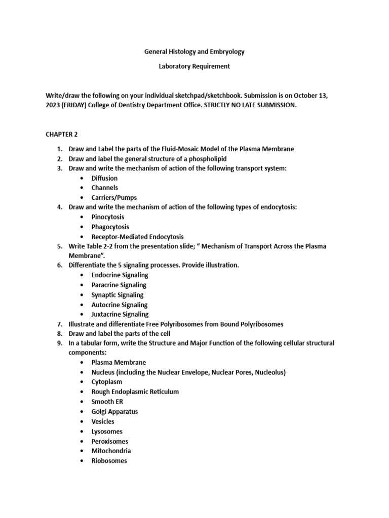 Chapter 23 Laboratory Requirements | PDF