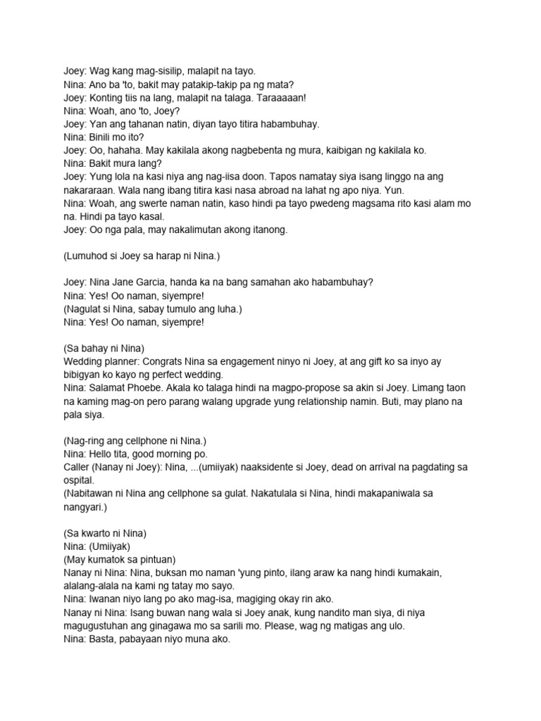 Tagalog Horror | PDF