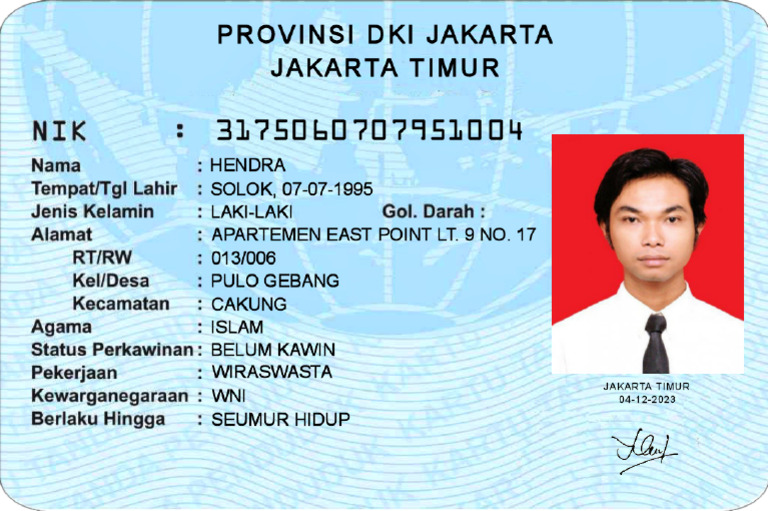 KTP Hendra | PDF