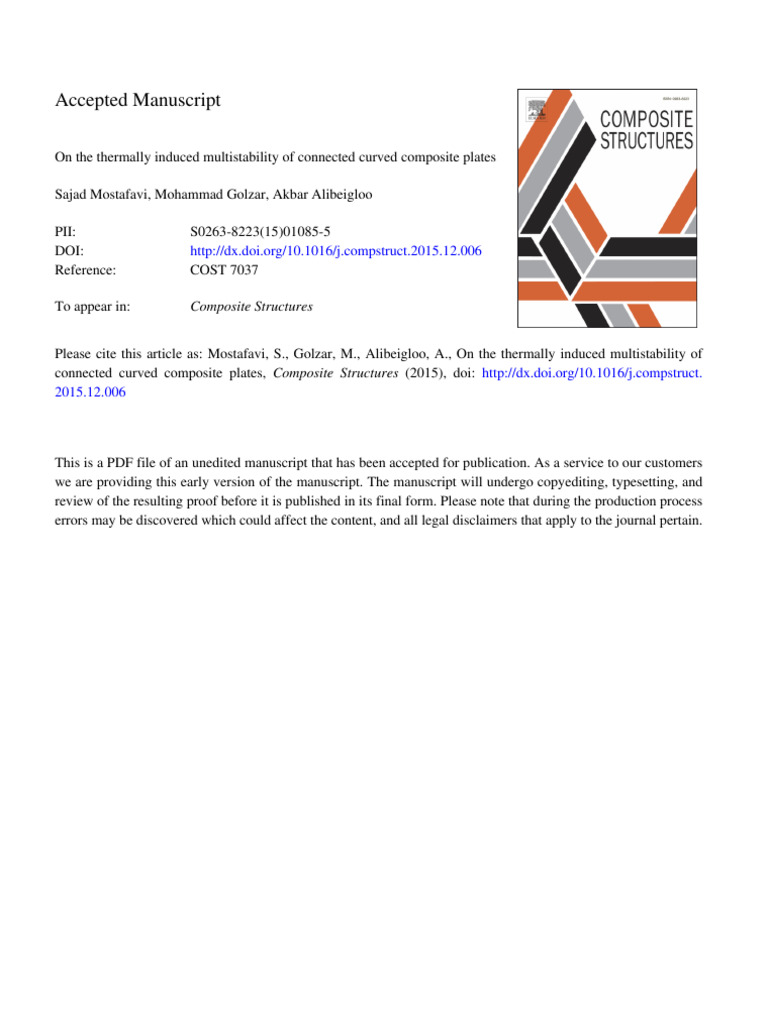 1-Composite Structures - 2016 - 5.407 | PDF | Finite Element Method ...