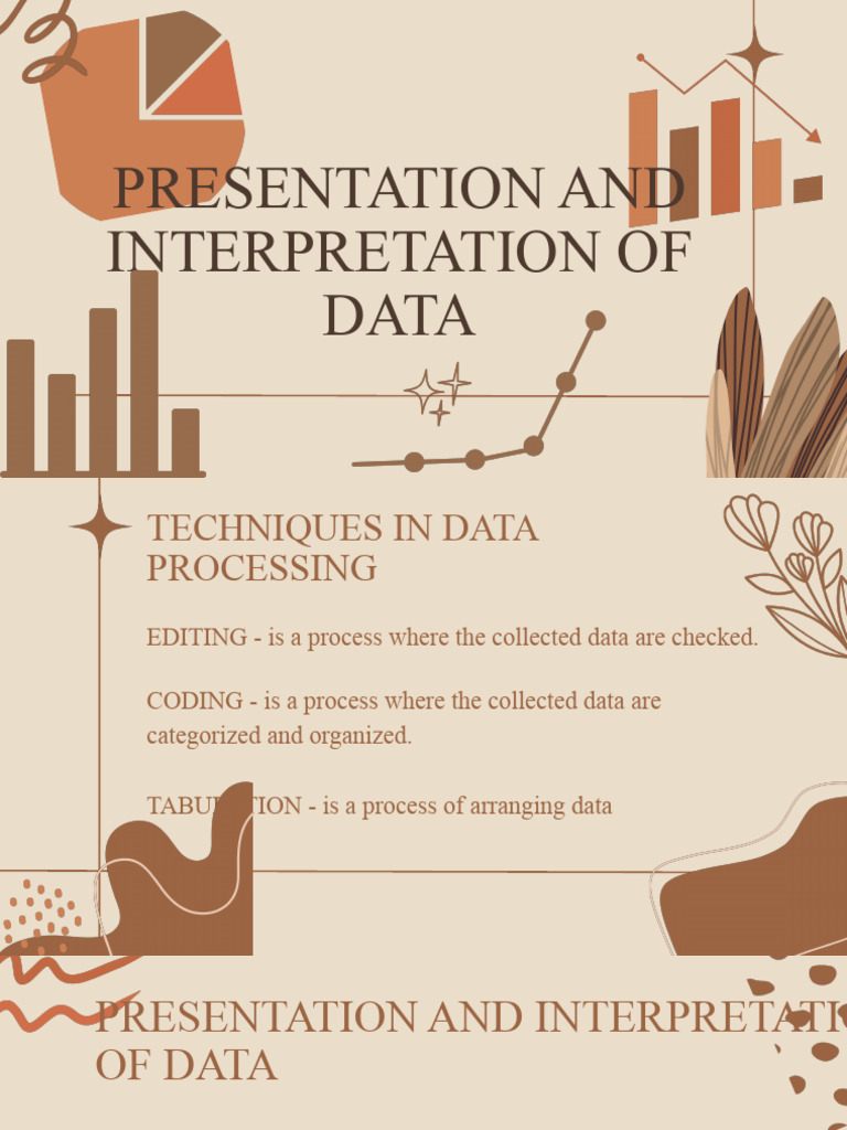Data Presentation & Interpretation Guide | PDF | Chart | Data