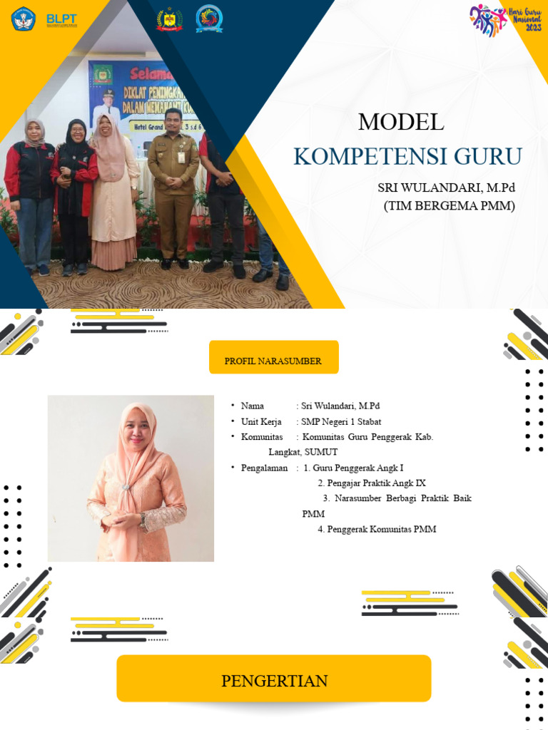 Model Kompetensi Guru dan Indikatornya | PDF | Karier & Perkembangan | Seni