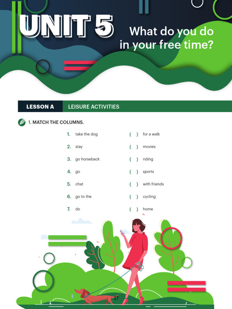 Workbook A1 Unit 5 | PDF