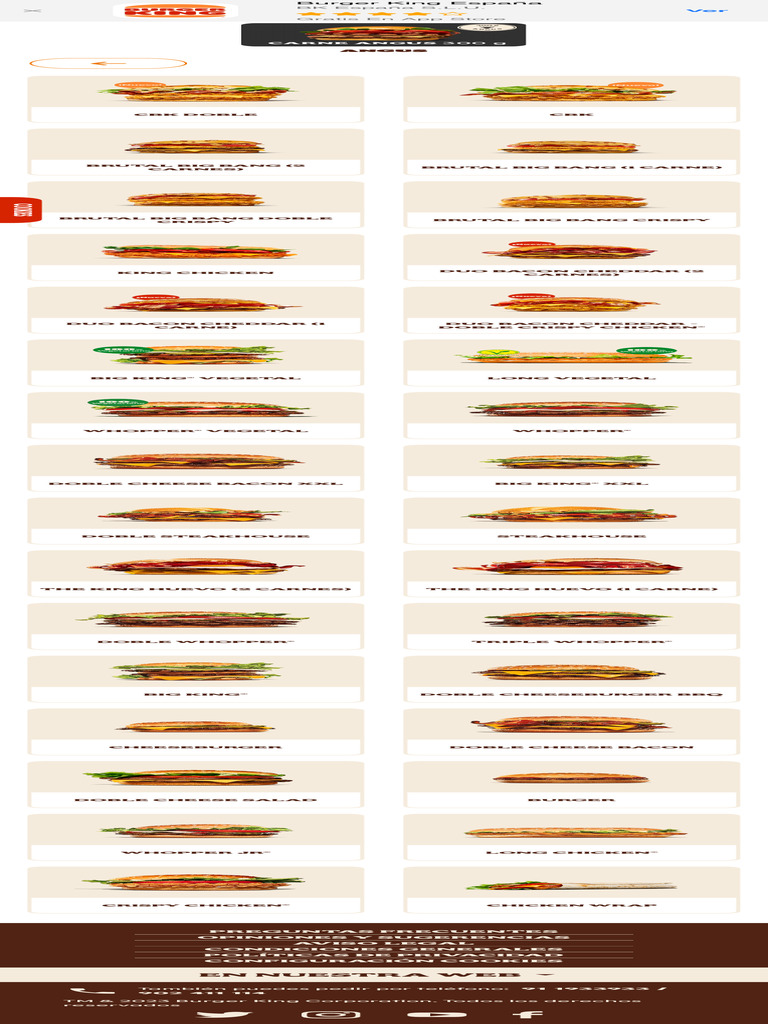 Burger King | PDF | Cocina, comidas y vino | Salud y bienestar