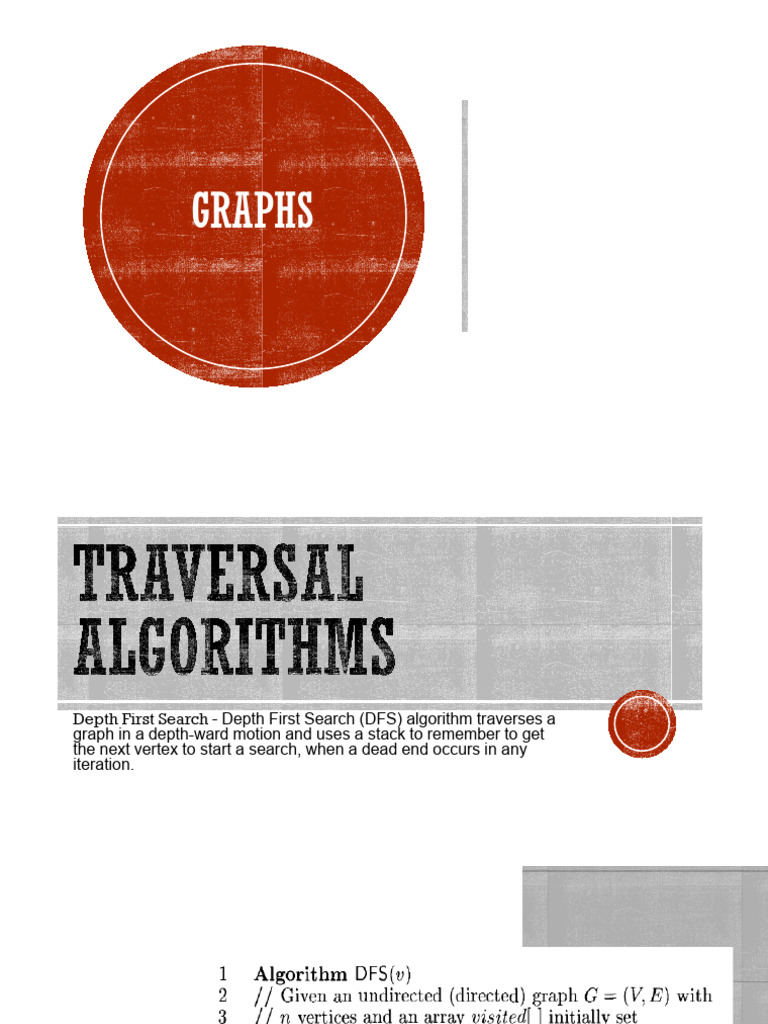 Graphs Daa Pdf Computer Programming Algorithms And Data Structures 3171