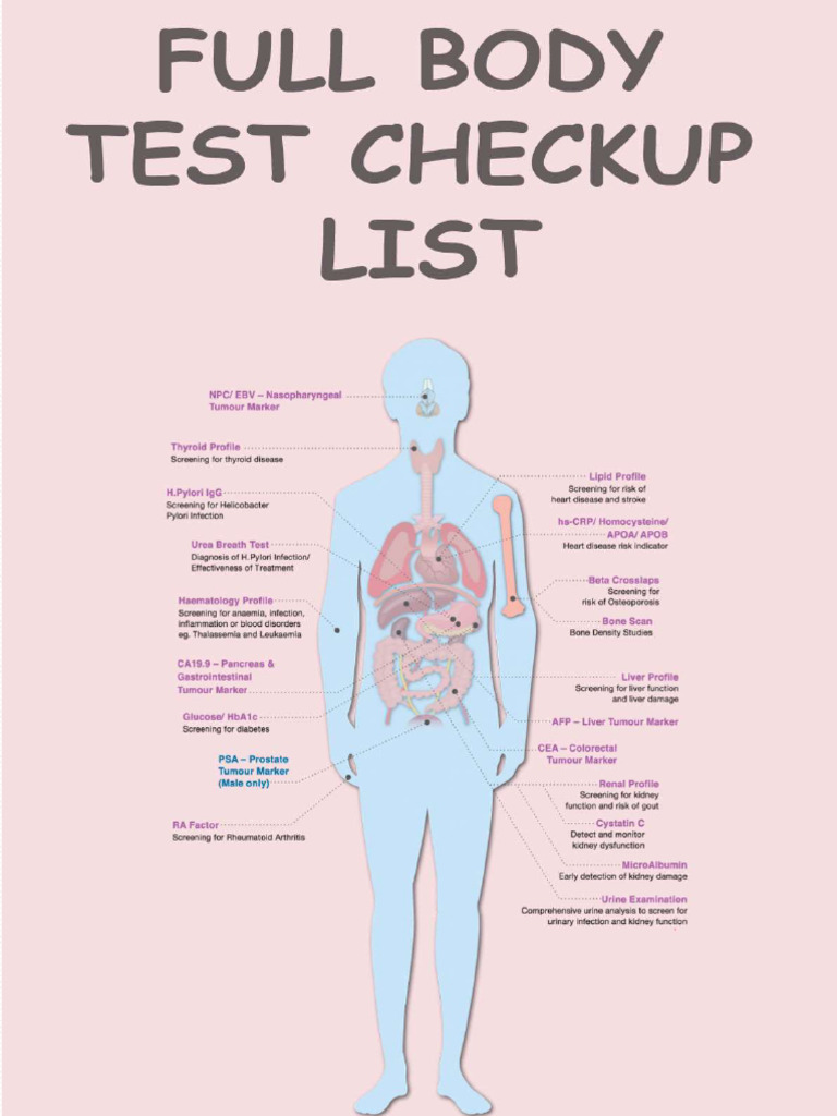 Instapdf - in Full Body Test Checkup List 707 | PDF | Cholesterol ...