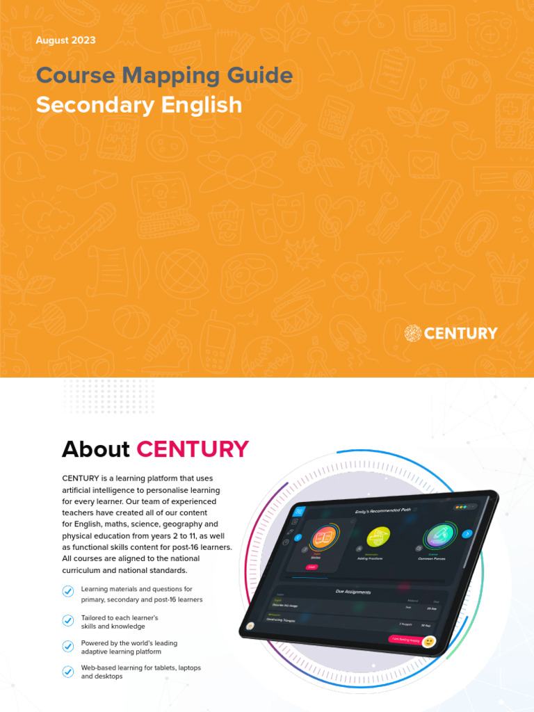 Secondary English Course Overview | PDF | Comma | Learning