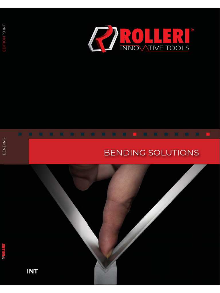 Rolleri Bending Catalogue | PDF | Mechanical Engineering | Manufactured Goods