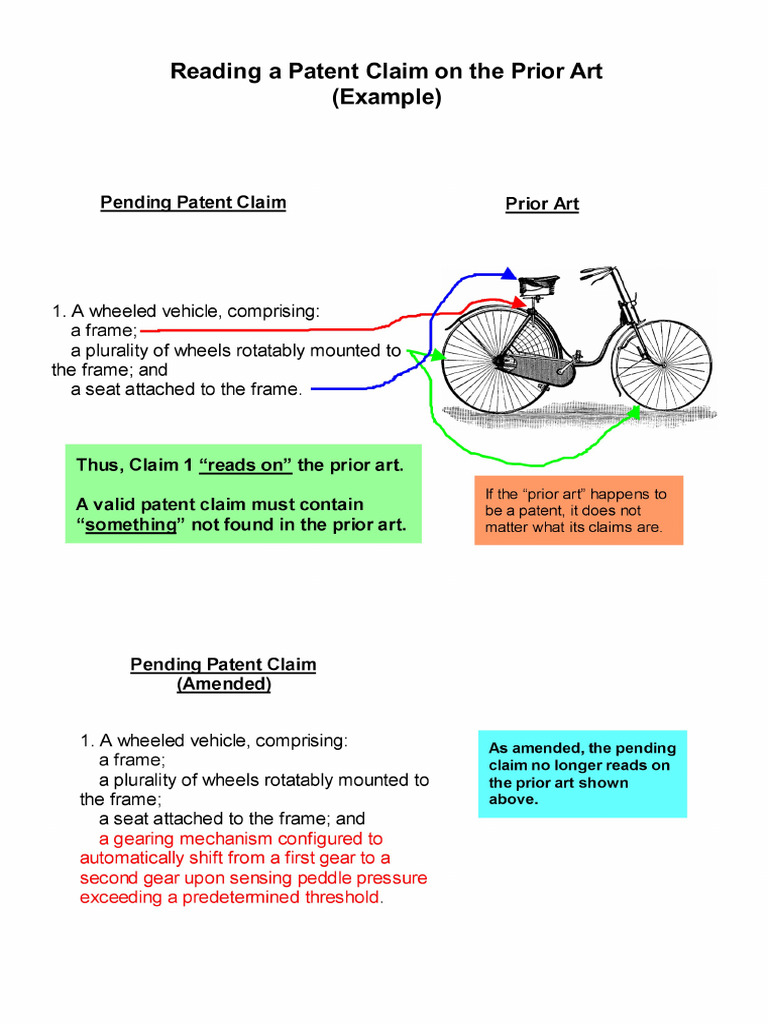 Claims & Prior Art | PDF