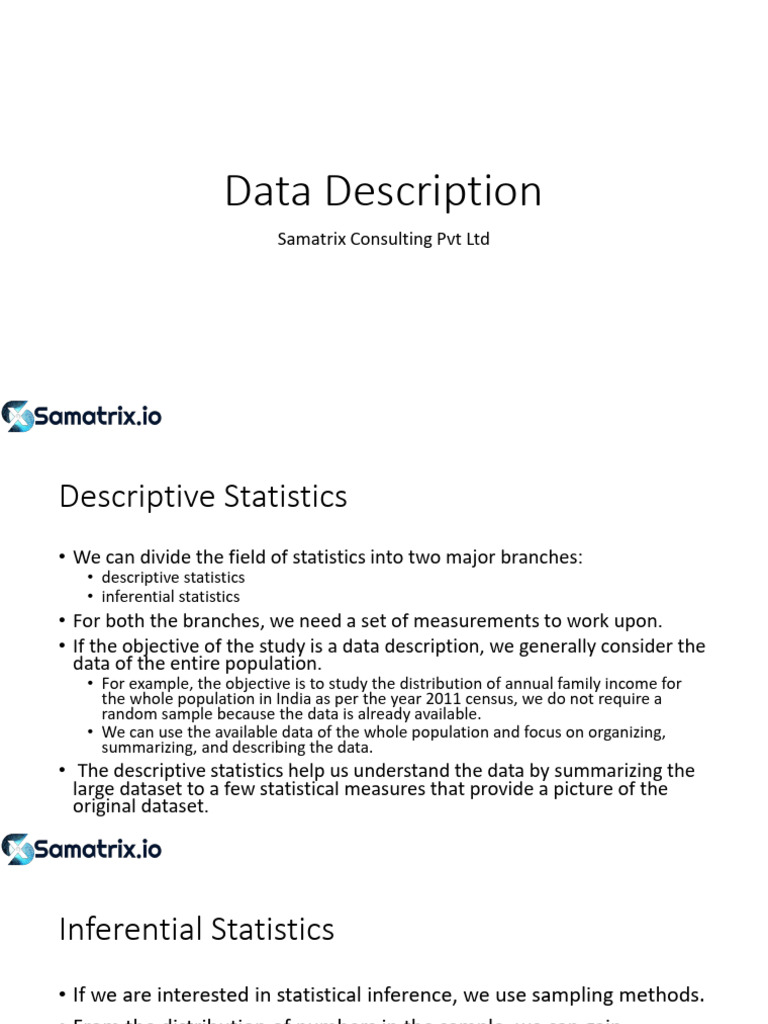 3 Data Description Pdf Mean Squared Error Mean