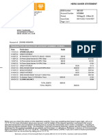 NAB Bank Statement | PDF | Credit Card | Debits And Credits