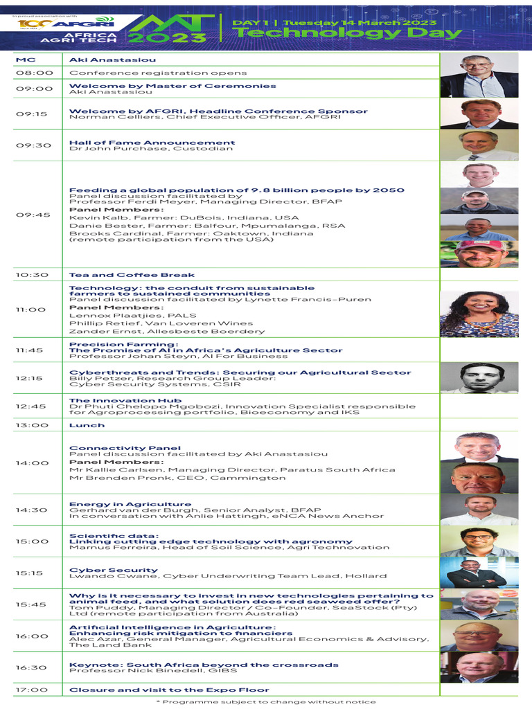 AAT Programme | PDF | Agriculture