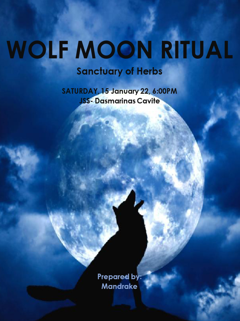 WOLF MOON RITUAL - January 2022 | PDF | Ceremonial Magic | Religious ...